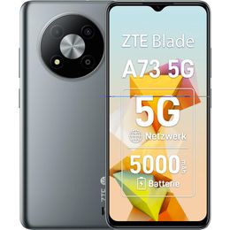 ZTE Smartphone "Blade A73 5G", 128 GB, grau, Mobiltelefone