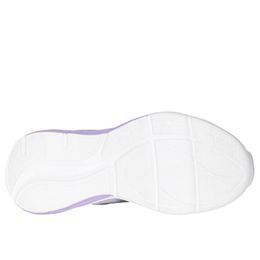 Skechers M&auml;dchen Sneaker "COSMIC GLOW LIGHTS", Gr. 30, lila, Lederimitat, Textil, Mesh, leicht gl&auml;nzend, Schuhe, Sportschuh mit Klett,