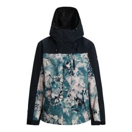 Roxy Damen Snowboardjacke "Jet Ski"sea pine dreamy picture, Gr. M, 55% Polyester, 45% Polyester, Jacken