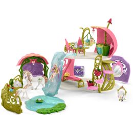 Schleich Kinder Spielwelt "BAYALA, Glitzerndes Bl&uuml;tenhaus (42445)", bunt, Kunststoff, Spielfigurenwelten