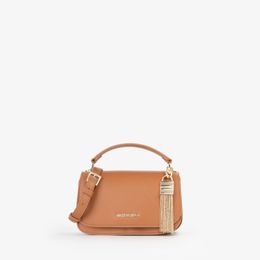 Valentino Handbags VALENTINO BAGS Damen Umh&auml;ngetasche "IRIDE"cuoio, Lederimitat, Taschen, Damen Handtasche, Schultertasche mit Steckfach vorne