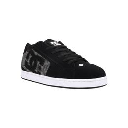 DC Shoes Herren Sneaker "Net", Gr. 9,5, schwarz, Obermaterial:52.5% Leder, 47.5% Synthetikmaterial;, Schuhe