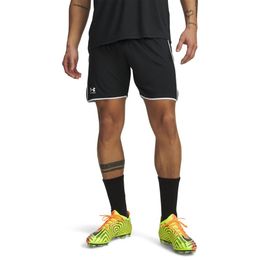 Trainingsshorts Under Armour "UA M CHALLENGER TRAIN SHORT", Herren, Gr. L, N-Gr, schwarz, wei&szlig;, Obermaterial: 100% Polyester, Hosen, f&uuml;r vielseitige Aktivit&auml;ten, leichtes Material, Sportmode-Design
