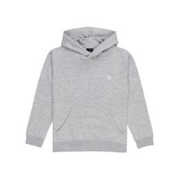 Element Jungen Kapuzensweatshirt "Icon Embroidery Po Y", grau, Gr. 8, [Hauptstoff] 55% Baumwolle, 25% Baumwolle, 20% Polyester, Sweatshirts