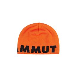 Mammut M&uuml;tze &lsquo;Logo&rsquo; Herren Gr&ouml;&szlig;e 55/60 orange / schwarz