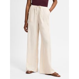 Opus Pleat-Front Pants female Beige size 38