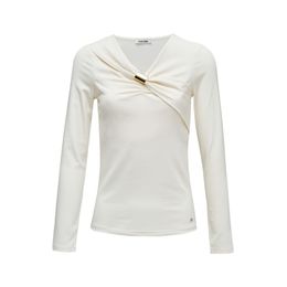 Salsa Jeans Pullover Damen Gr&ouml;&szlig;e M creme / gold