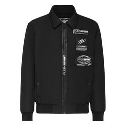 Plein Sport Jacke 'Global Express Edition' Herren Gr&ouml;&szlig;e S schwarz / offwhite