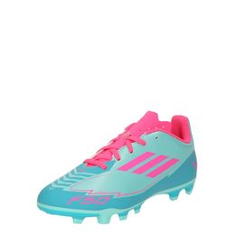 adidas Performance Fu&szlig;ballschuh 'F50 Club Messi' Jungen Gr&ouml;&szlig;e 30.5 aqua / cyanblau / pink