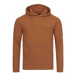 INDICODE Jeans Sweatshirt 'Franz' male Brown size XXXL