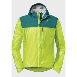 Sch&ouml;ffel SCH&Ouml;FFEL Herren Outdoorjacke "Hybrid Jkt Flow Trail M", gelb, Gr. 50, Oberstoff : 100% Nylon Oberstoff Mittleres R&uuml;ckenteil: 84% Nylon 16% Elasthan,
