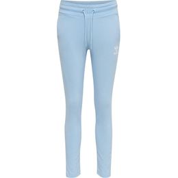 Hummel Sporthose Damen Gr&ouml;&szlig;e XL hellblau / wei&szlig;