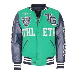 Top Gun &Uuml;bergangsjacke Herren Gr&ouml;&szlig;e XXXL marine / jade / wei&szlig;