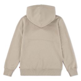 LEVI'S KIDS Jungen Hoodie "LVB MINI BATWING PULL OVER HOO"wei&szlig; pepper, Gr. 5, Sweatware, Obermaterial: 60% Baumwolle, 40% Polyester, Sweatshirts, for