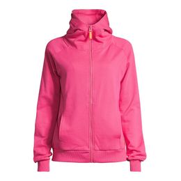 Salzhaut Zip-Up Hoodie 'Losen' female Pink size XXXL