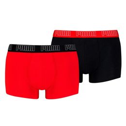 Puma Trunks Herren Gr&ouml;&szlig;e XL rot / schwarz