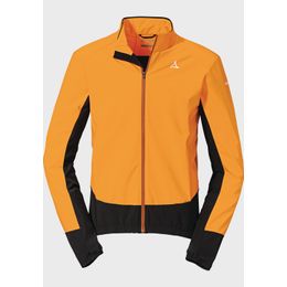 Sch&ouml;ffel SCH&Ouml;FFEL Herren Outdoorjacke "Hybrid Jkt Grimaldo M", orange, Gr. 50, Oberstoff : Aussenseite 88% Polyester 12% Elasthan Innenseite 100% Polyester (