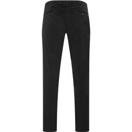 MAC Herren Chinohose "Driver", schwarz, Gr. 29, unifarben, Web, Obermaterial: 89% Baumwolle, 8% Polyester, 3% Elasthan, Hosen, mit Stretch