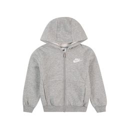 Nike Sportswear Sweatjacke 'CLUB FLEECE' Jungen Gr&ouml;&szlig;e 104 graumeliert