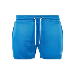 Karl Kani Herren Stoffhose "Karl Kani Herren KM222-007-1 Small Signature Trackshorts"blau, Gr. XL, 100% Polyester, Hosen