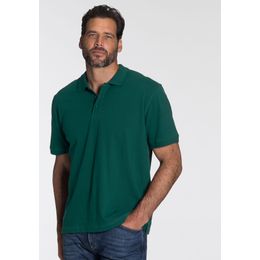 MAN'S WORLD MAN'S WORLD Herren Poloshirt, gr&uuml;n, Basic, Gr. 52, unifarben, Piqu&eacute;, Obermaterial: 100% Baumwolle, Shirts, Kurzarm, lockere Passform, unifarben