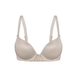 Sassa Mode sassa BH 'DOTTED MESH' Damen Gr&ouml;&szlig;e 75 beige