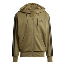 adidas Sportswear Sportsweatjacke Herren Gr&ouml;&szlig;e XL khaki / schwarz