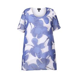 Ulla Popken Tunic female Blue size 58-60