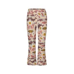 Noppies Leggings 'Jeonju' M&auml;dchen Gr&ouml;&szlig;e 134 beige / braun / gelb / koralle