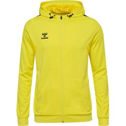 Hummel Athletic Zip-Up Hoodie 'AUTHENTIC' male Yellow size M