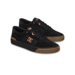 DC Shoes Herren Skateschuh "Teknic S", Gr. 12,5, schwarz, Obermaterial:Obermaterial: Leder [Kuh] / Futter: Textil / Au&szlig;ensohle: Gummi;, Schuhe