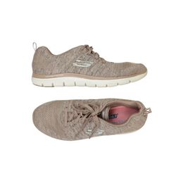 Skechers Sneaker Damen Gr&ouml;&szlig;e 39 Second Hand beige