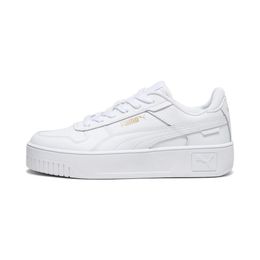 Puma Sneaker 'Carina' M&auml;dchen Gr&ouml;&szlig;e 38.5 wei&szlig;