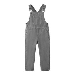 Mango Kids Latzjeans 'MARC' Jungen Gr&ouml;&szlig;e 116 anthrazit