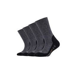 Camano Socken Jungen Gr&ouml;&szlig;e 128/142 dunkelgrau / schwarz