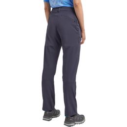 Jack Wolfskin Damen Trekkinghose "HIKING ALPINE PANTS W", grau, Gr. 34, Obermaterial: 87% Polyester, 13% sonstige Fasern, Hosen