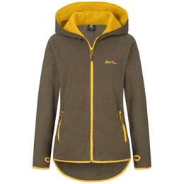 Rock Creek Fleecejacke ' D-502' Damen Gr&ouml;&szlig;e L gelb / oliv