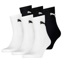 Puma Socks female Black, White size 43-46