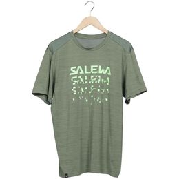 Salewa T-Shirt Herren Gr&ouml;&szlig;e L Second Hand gr&uuml;n