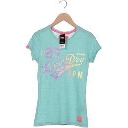 Superdry & Co T-Shirt Damen Gr&ouml;&szlig;e XS Second Hand t&uuml;rkis