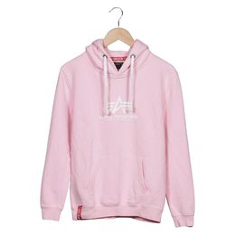 Alpha Industries Kapuzenpullover Damen Gr&ouml;&szlig;e M Second Hand pink