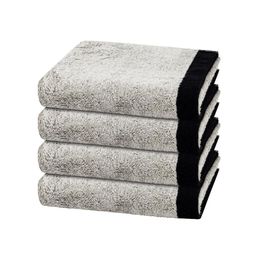 Caw&ouml; Caw&ouml; Towel 'Lifestyle Splash' female Grey size 50 x 100