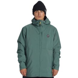 DC Shoes Herren Snowboardjacke "Basis", gr&uuml;n, Gr. L, Obermaterial: 100% Polyester;, Jacken