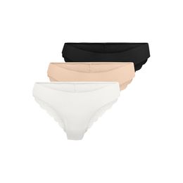 Only Panty 'ONLCHLOE' female Beige, Black, White size XS