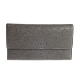 Gucci Geldb&ouml;rse / Etui Damen Gr&ouml;&szlig;e One Size Second Hand grau
