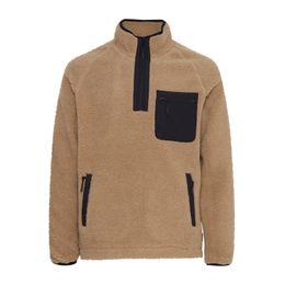INDICODE Herren Strickfleece-Pullover "Fleecejacke IDTrout", beige, Gr. XXL, Obermaterial: 100% Polyamid PA., Sweatshirts