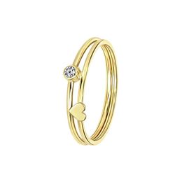 Lucardi Ring female Gold size 52