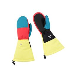 WeeDo Handschuhe 'LOVE POW' Jungen Gr&ouml;&szlig;e XL blau / pastellgelb / rot / schwarz