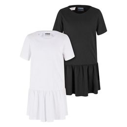 Urban Classics Dress 'Valance' girl Black, White size 152