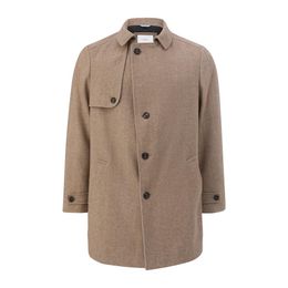 s.Oliver Men Big Sizes Between-Seasons Coat male Brown size XXL